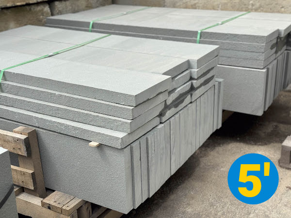 Thermal Bluestone Treads | Burns Materials | Bridgeport, CT